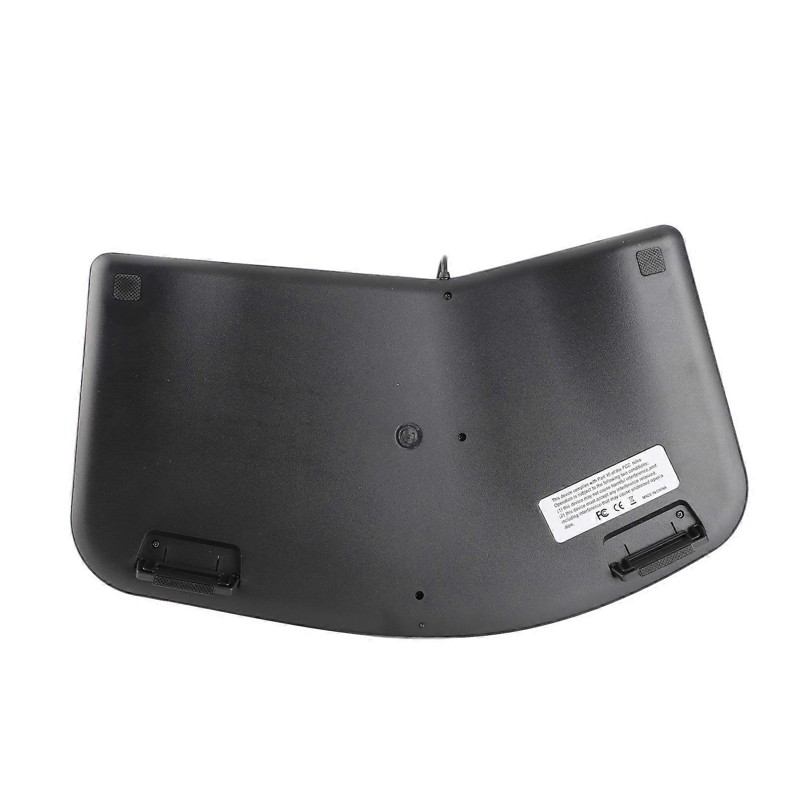 Ergonomic Keyboard 87 Keys Comfortable Wired Split Arch Keyboard with ...