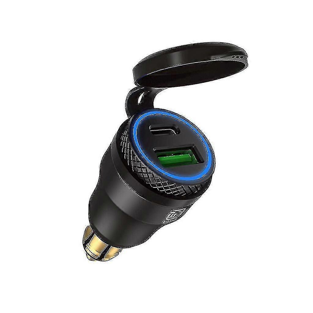 Waterproof Motorbike 12v 24v Qc3.0 Usb Type C Pd Fast Charger Power ...