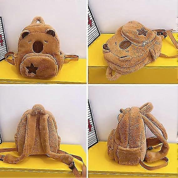 Cute Capybara Plush Backpack, Capybara Plush Animal Backpack, Capybara ...