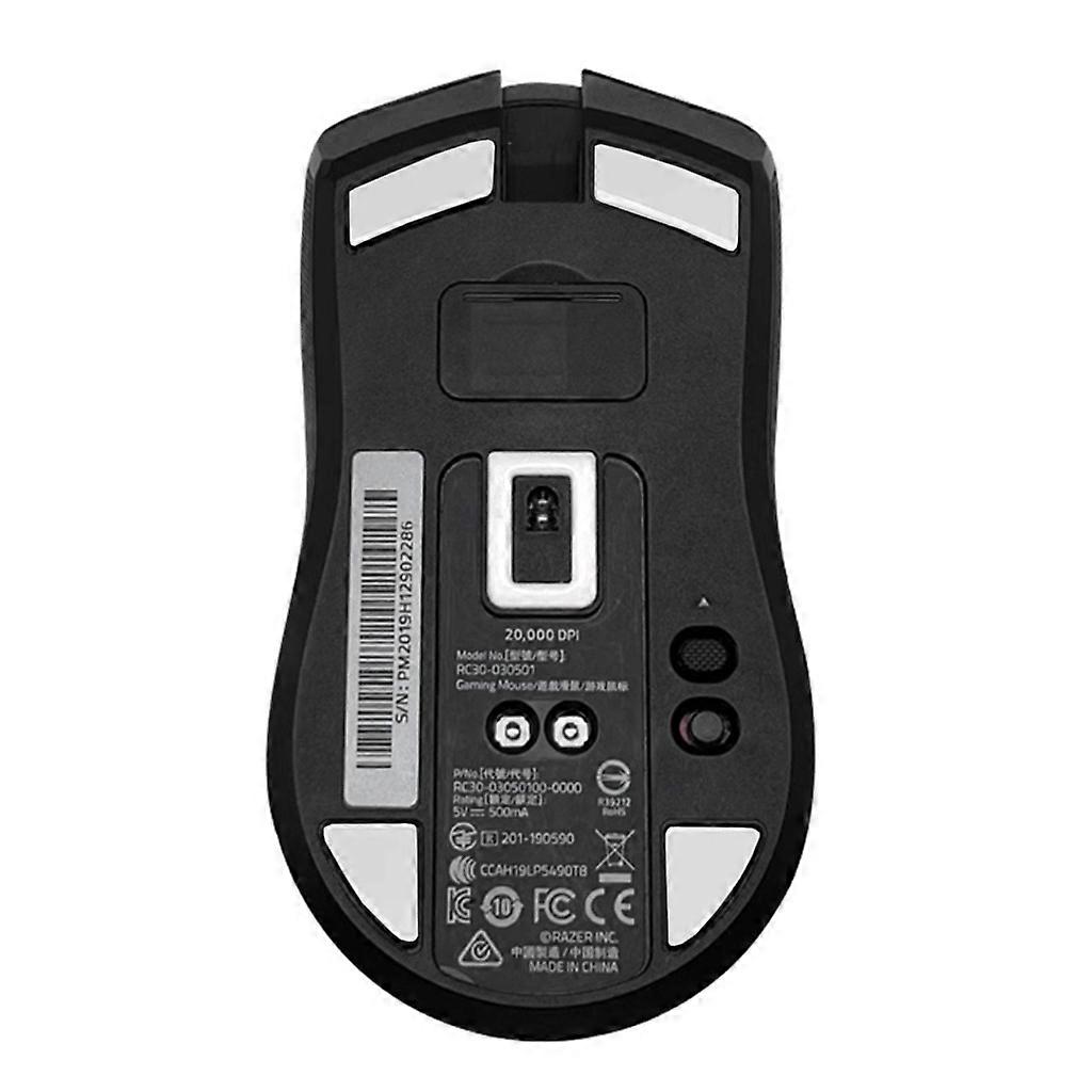 1Set Glass Mouse Feet Mouse Skates Sticker Pad Rounded Glides Curved ...