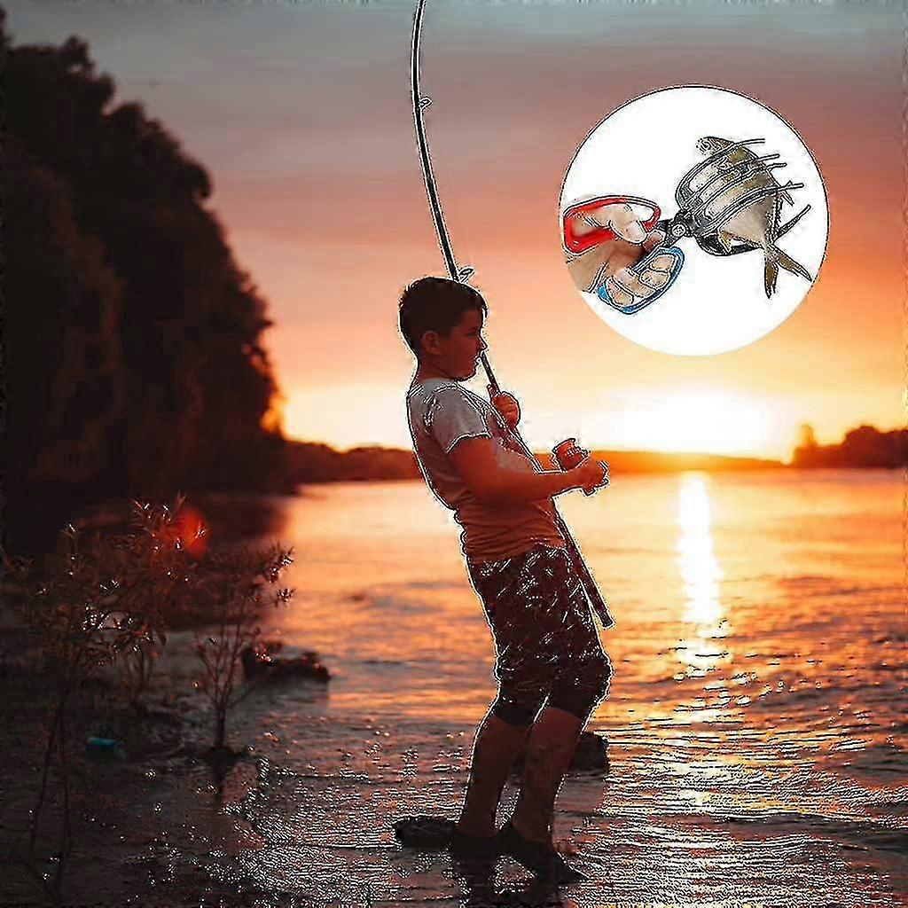 Fishing Pliers Gripper Metal Fish Control Clamp Claw Tong Grip Tackle Tool Control Forceps For ...
