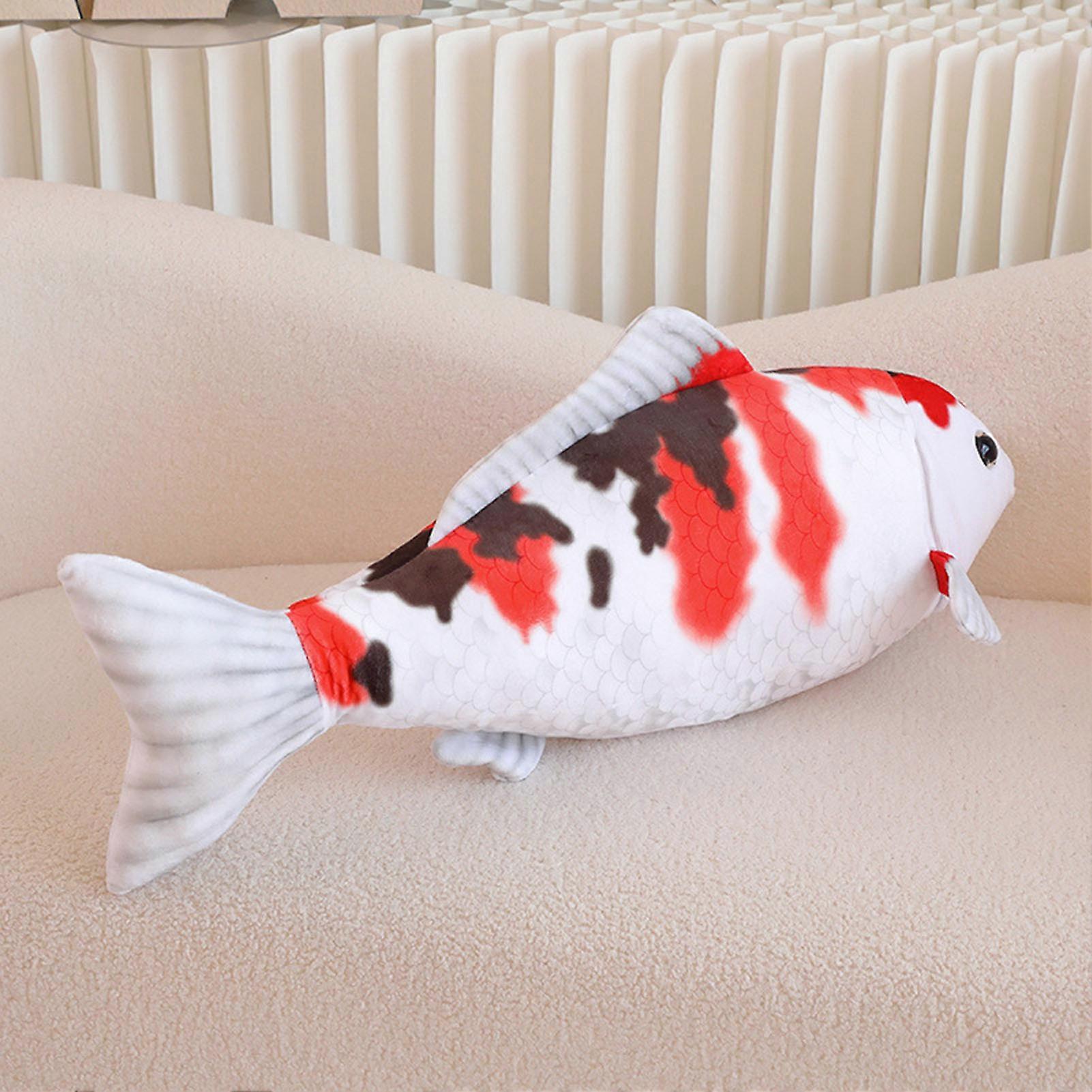 Fish Plush Pillow Simulation Koi-fish Doll Plushies Ornament Sofa ...