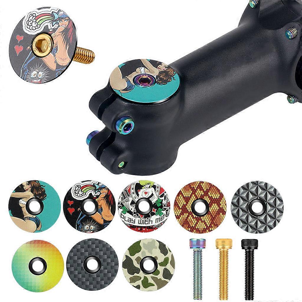 Bike Bowl Bike Cover Stem Top Cover for Fork Tube Headset Cover Cycling ...