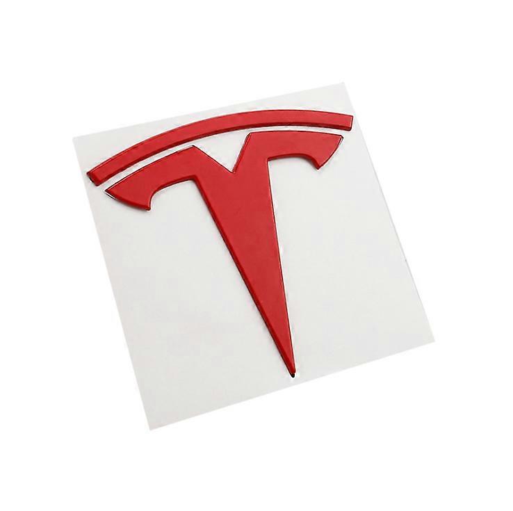 Metal Replacement Sticker For Tesla Model 3 Y Front Back Trunk Logo ...