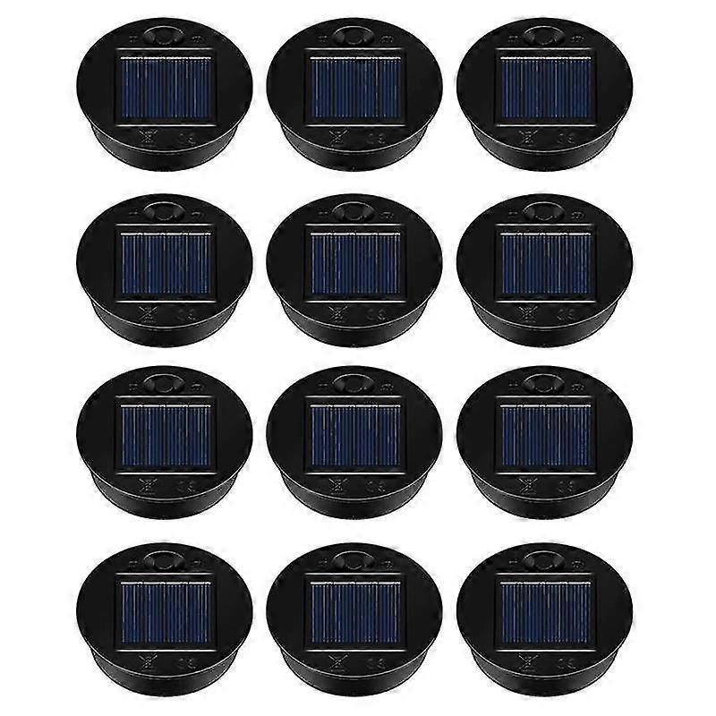 12 Pack Replacement Solar Light Parts Solar Light Replacement Tops ...