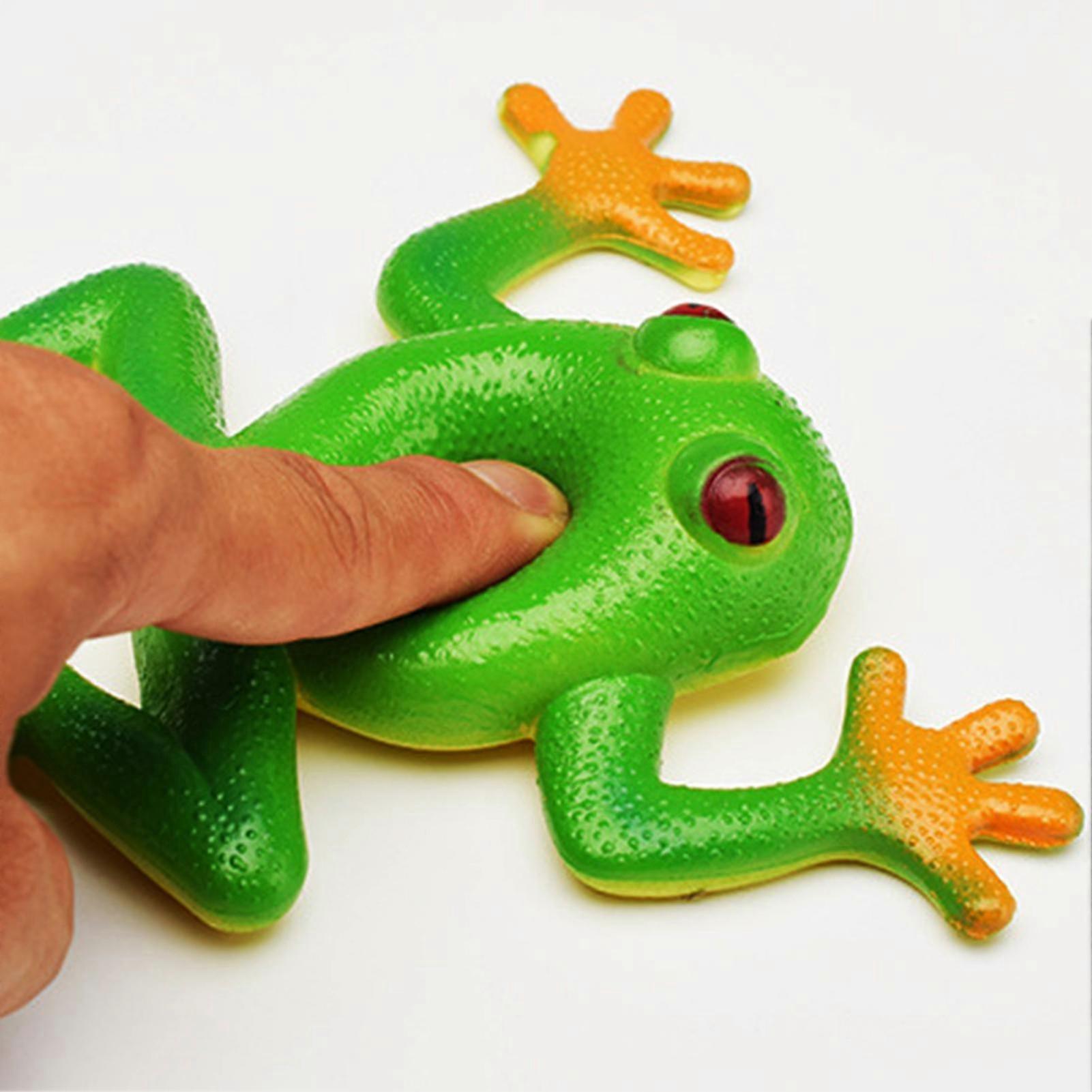 Frog Toys Soft Rubber Sensory Play Great Gift For Toddlers | Fruugo UK