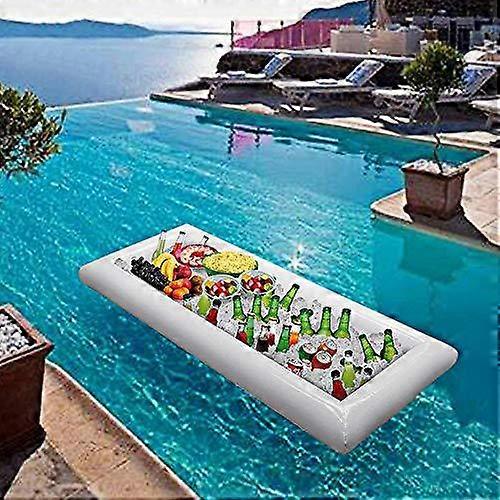Pool Floating Tray, Pvc Floating Beer Holder, Inflatable Buffet Tray ...