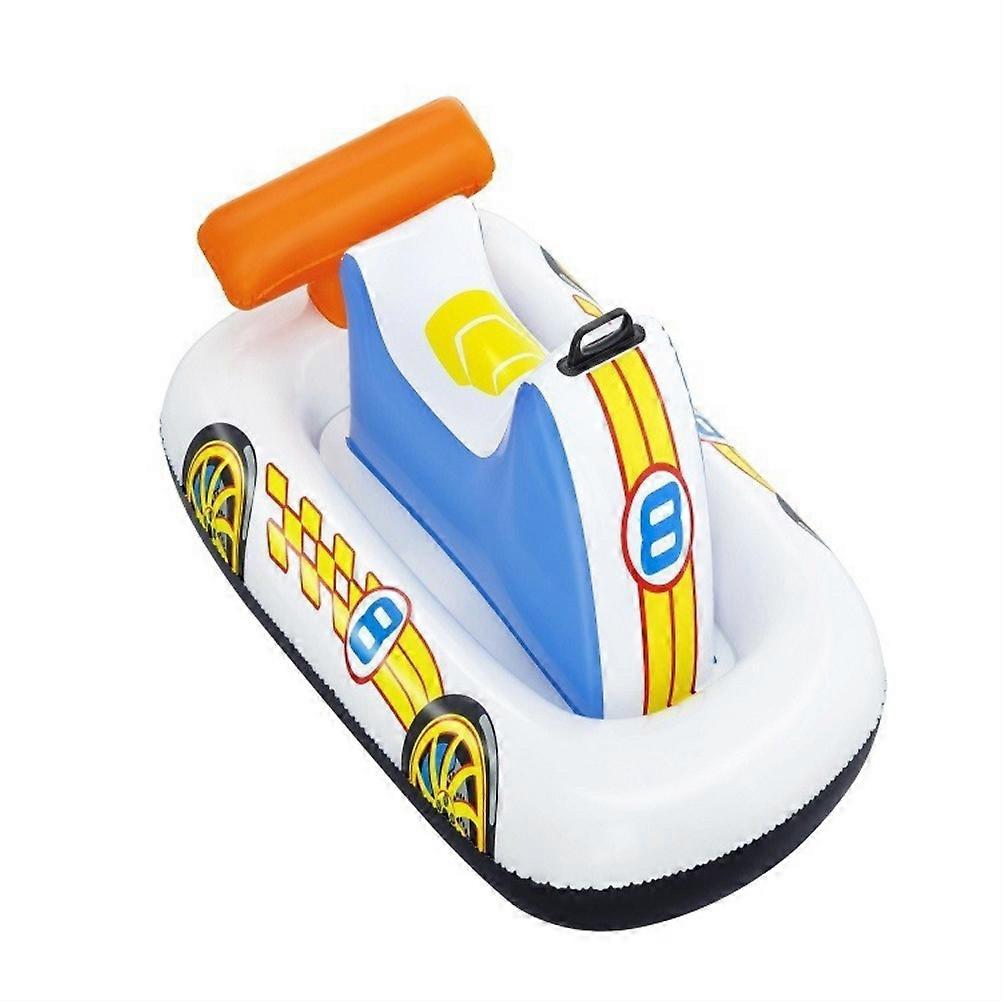 2024Inflatable Racing Car Shaped Kids Pool Float Ride On Floaties with ...