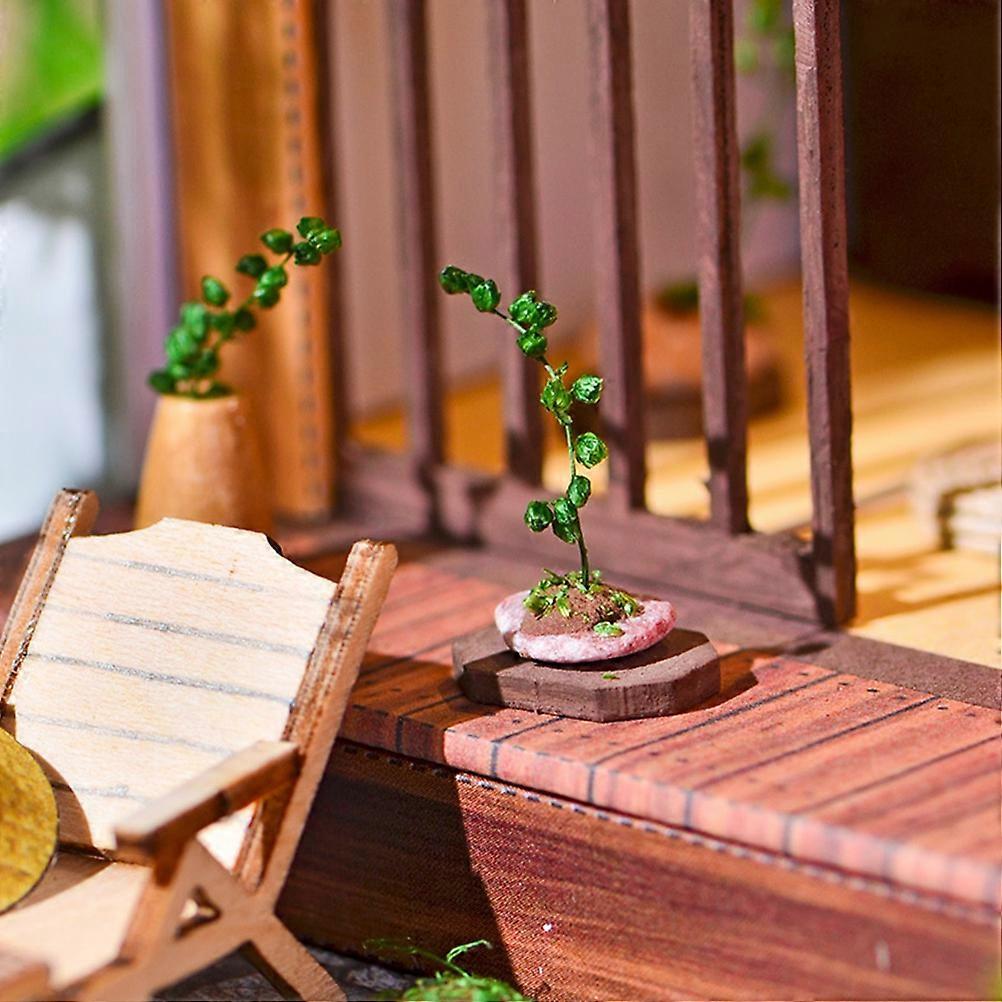 1 Set Chinese Style House Model DIY House Toy Assemble Model Toy DIY ...