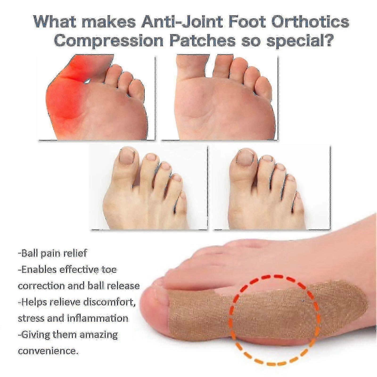 bunion and toe correction patch, big toe valgus, toe swelling correction joint pain c | Fruugo UK