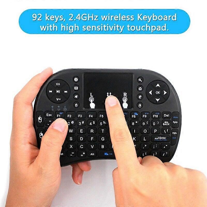 Keyboards & Keypads Mini Wireless Keyboard 2.4Ghz With Touchpad Mouse Handheld For Pc Android Tv ...