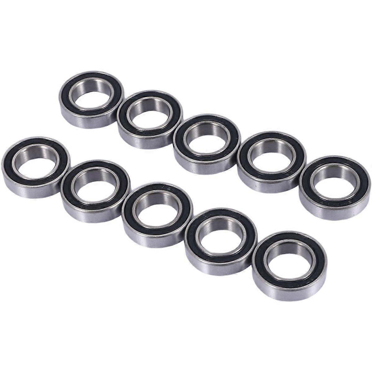 10Pcs 15267-2RS Rubber Sealed Deep Groove Ball Bearing 15X26X7mm Sealed Radial Ball Ring Bicycle ...