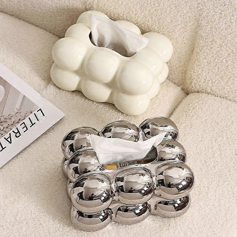 Home Use Roll Tissue Box Holder Facial Paper Organizer Dispenser For ...