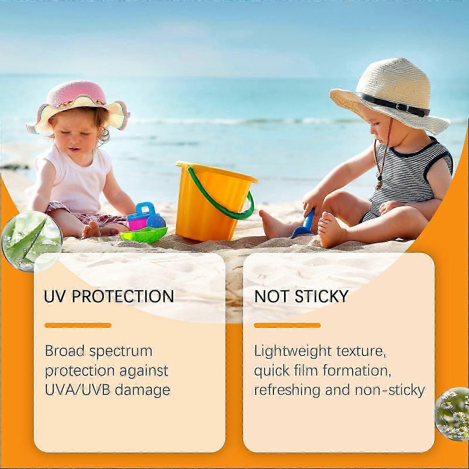 Baby Mineral Sunscreen SPF 50+ - Safe, Natural Sunblock for Babies ...
