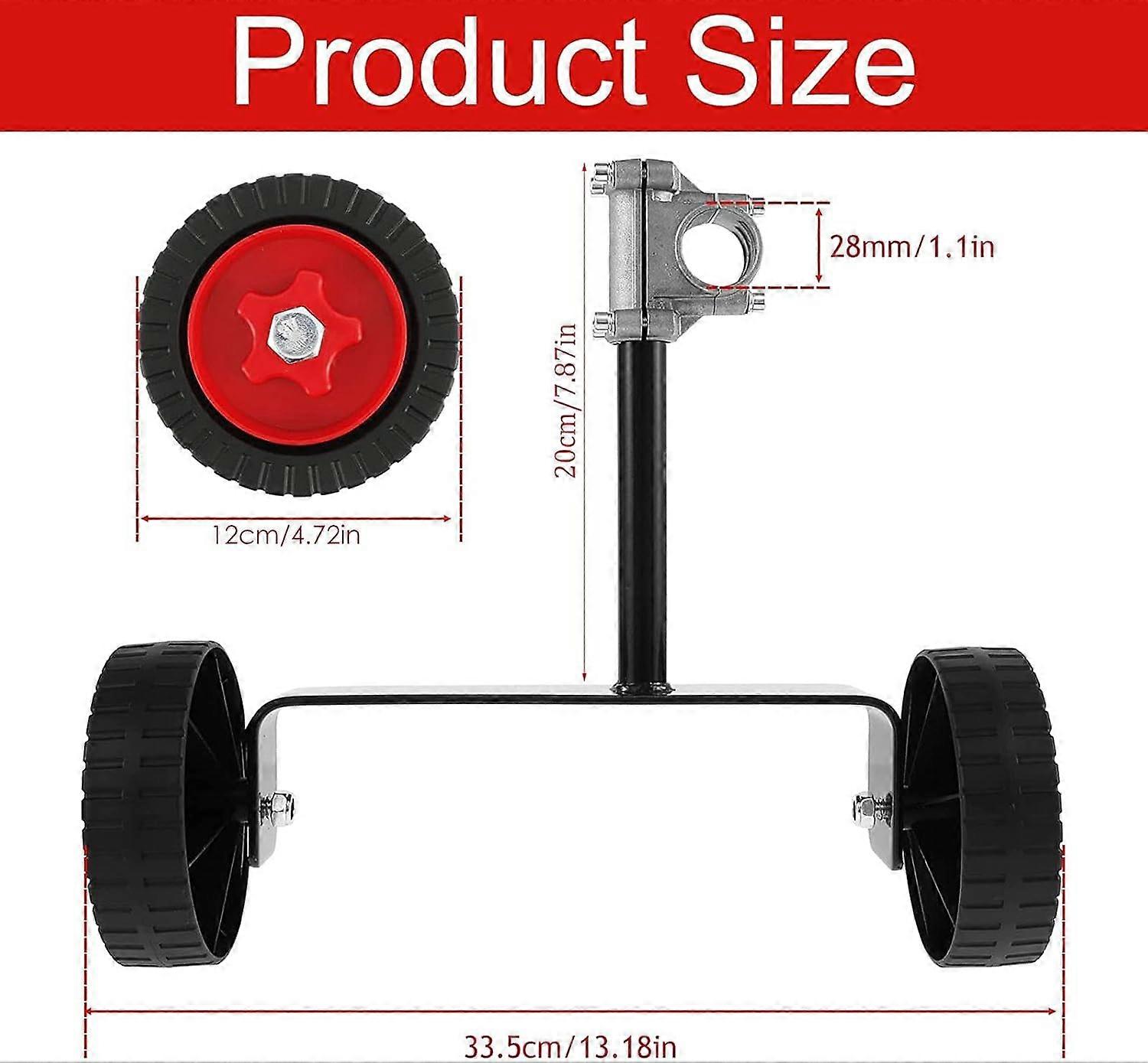 Lawn Care Attachment | Enhanced Stability Design Effortless Cutting ...