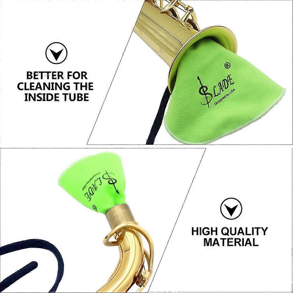 2pcs Musical Instruments Cleaning Cloth Clarinet Piccolo Saxophone ...