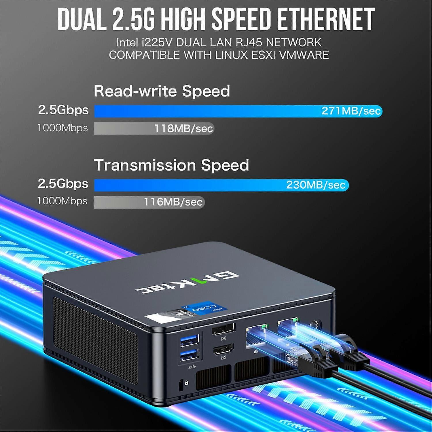 GMKtec NucBox K7 PLUS Mini PC, 13th Gen Intel Core i7 13620H, Windows ...