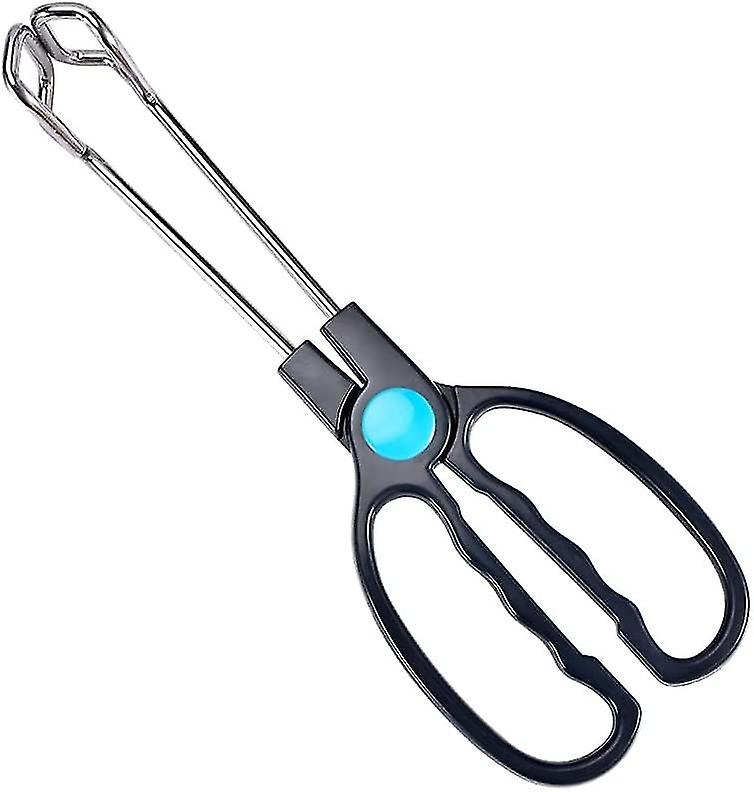 Stainless Steel Scissor Tongs Heavy Duty Kitchen Cooking Grilling 10 ...