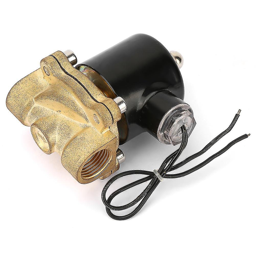 Dn25 Brass Normally Closed Electric Solenoid Valve For Water Oil Gas ...