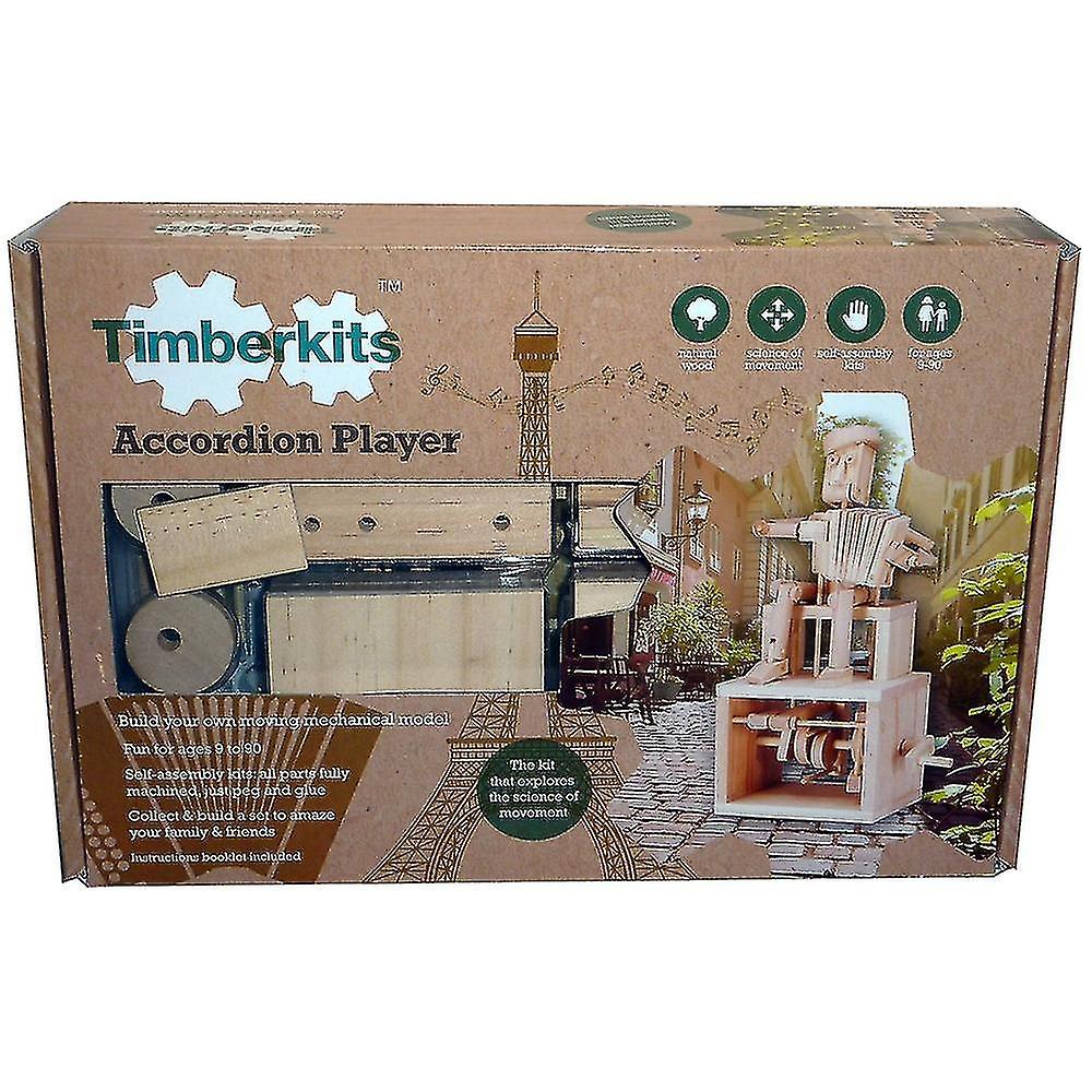 Timberkits Accordion Player Moving Construction | Fruugo UK