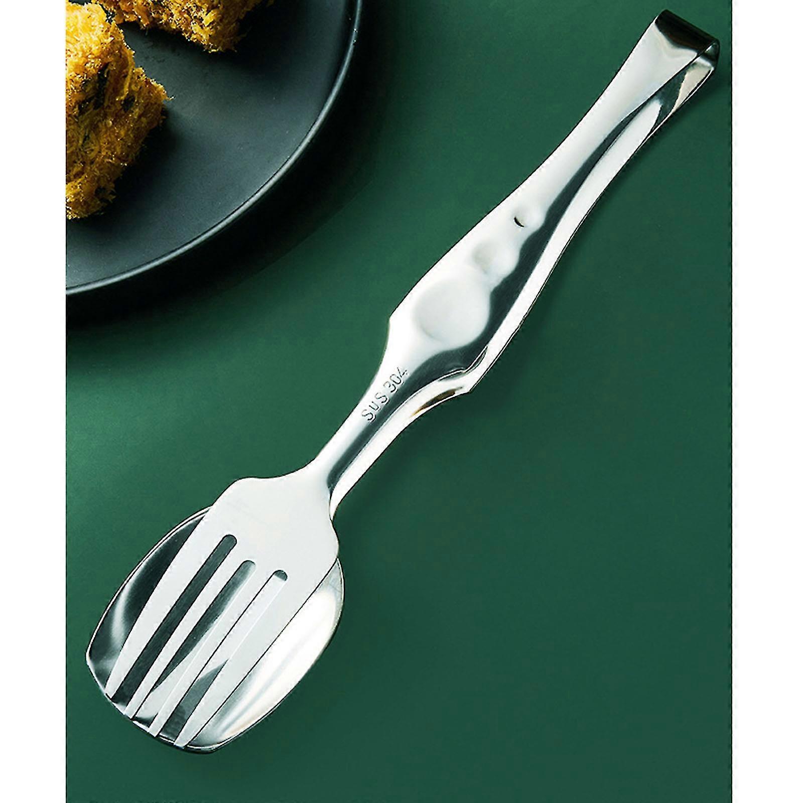 Stainless Steel Food Clips Kitchen Tools Public Spoons Household Spoon ...