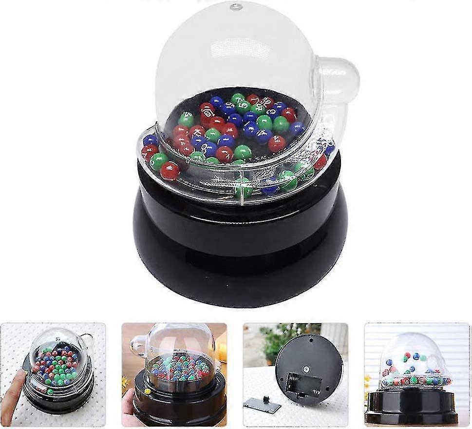 Electric Shake Lucky Ball Machine Lottery Machine Portable Bingo ...