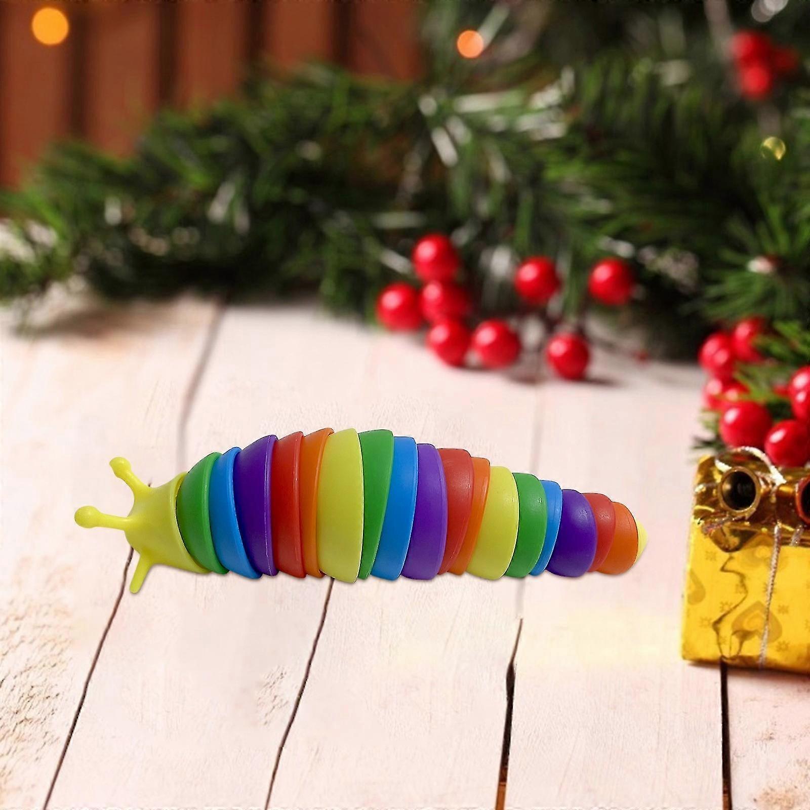 fidget slug 3d printed friendly articulated fidget slug articulating ...