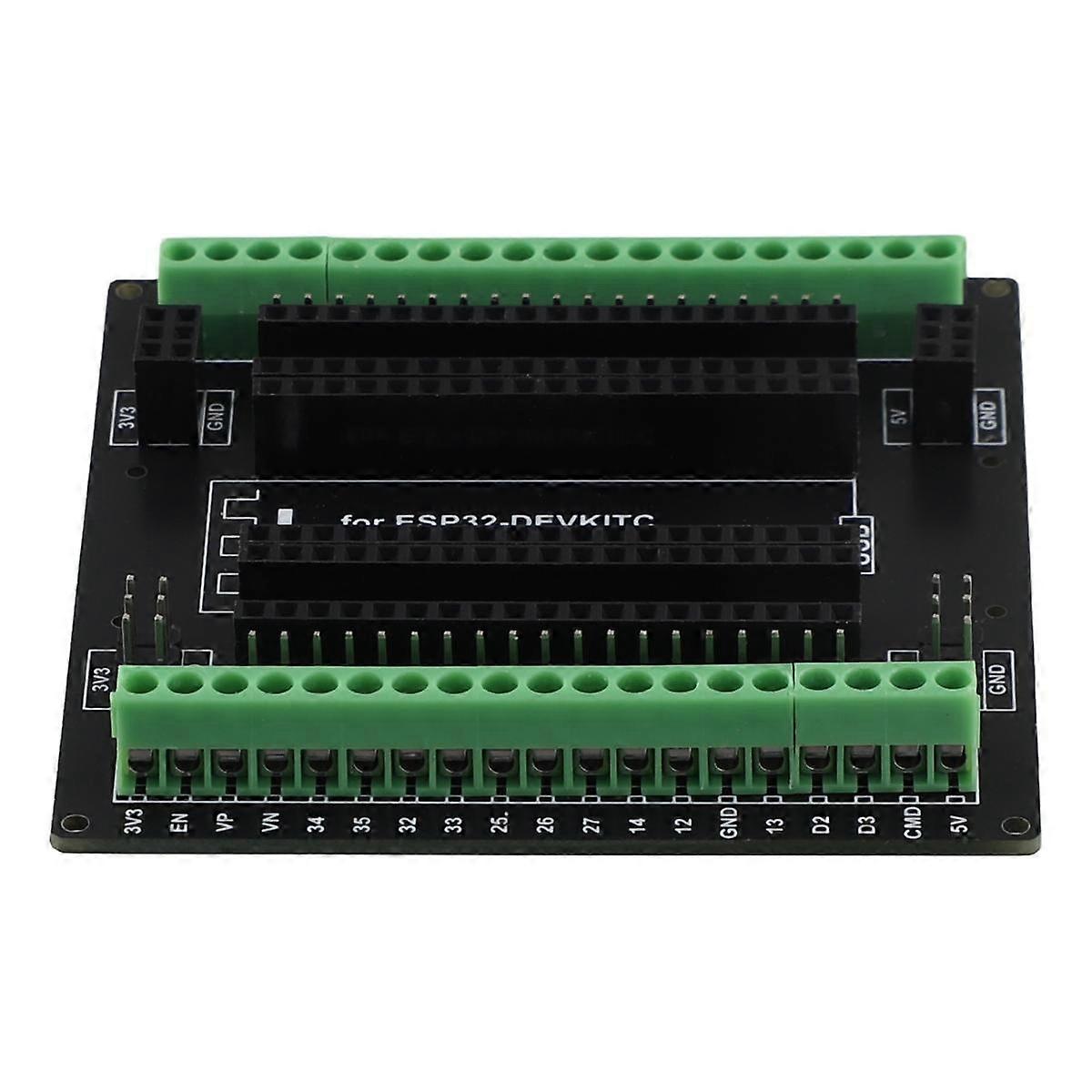 Esp32 Expanding Board Breakout Board For Esp Wroom 32 Esp32 Devkitc Gpio 1 Into 3 38pins Esp32