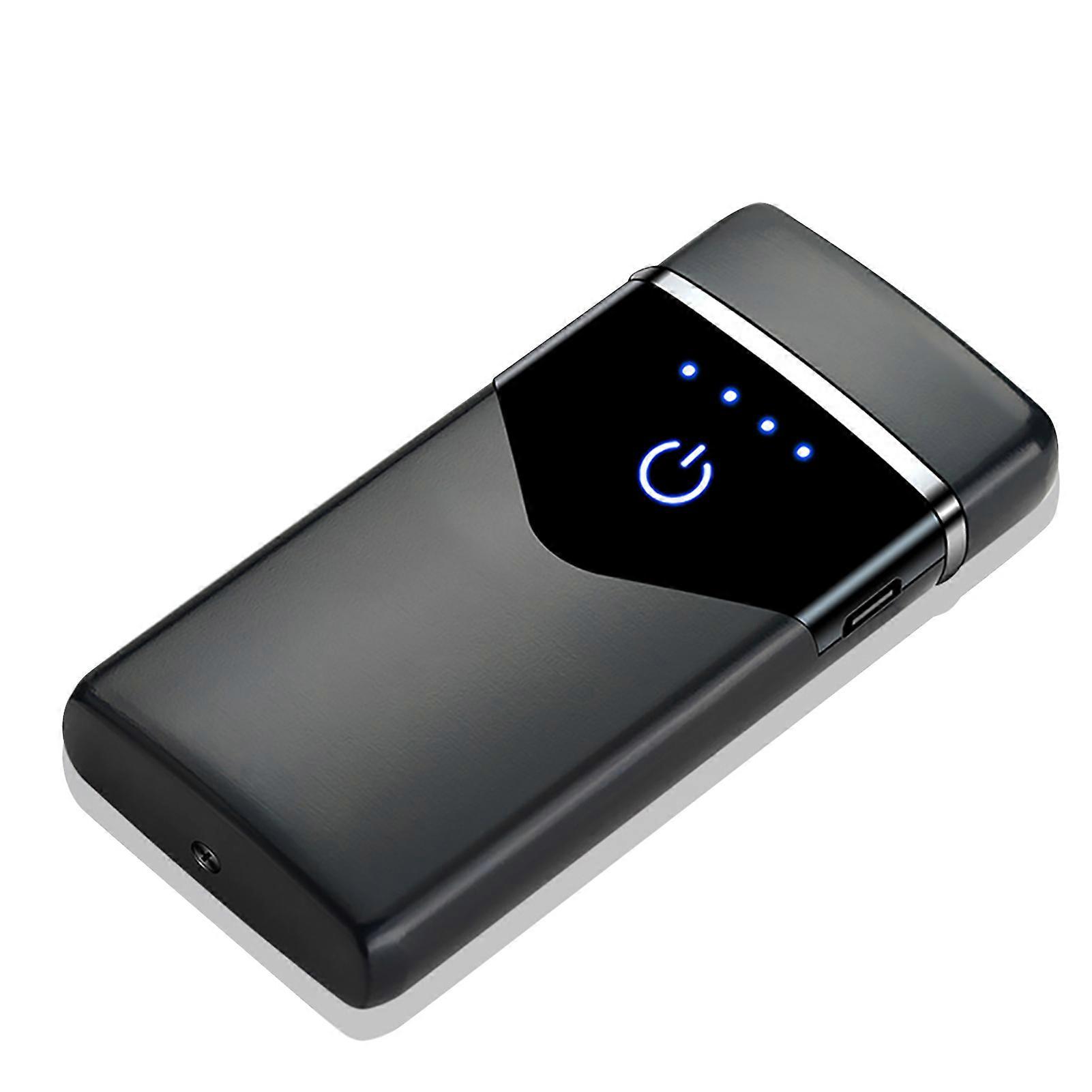 Touch Sensor Lighter Portable USB Rechargeable Flameless Cigarette ...