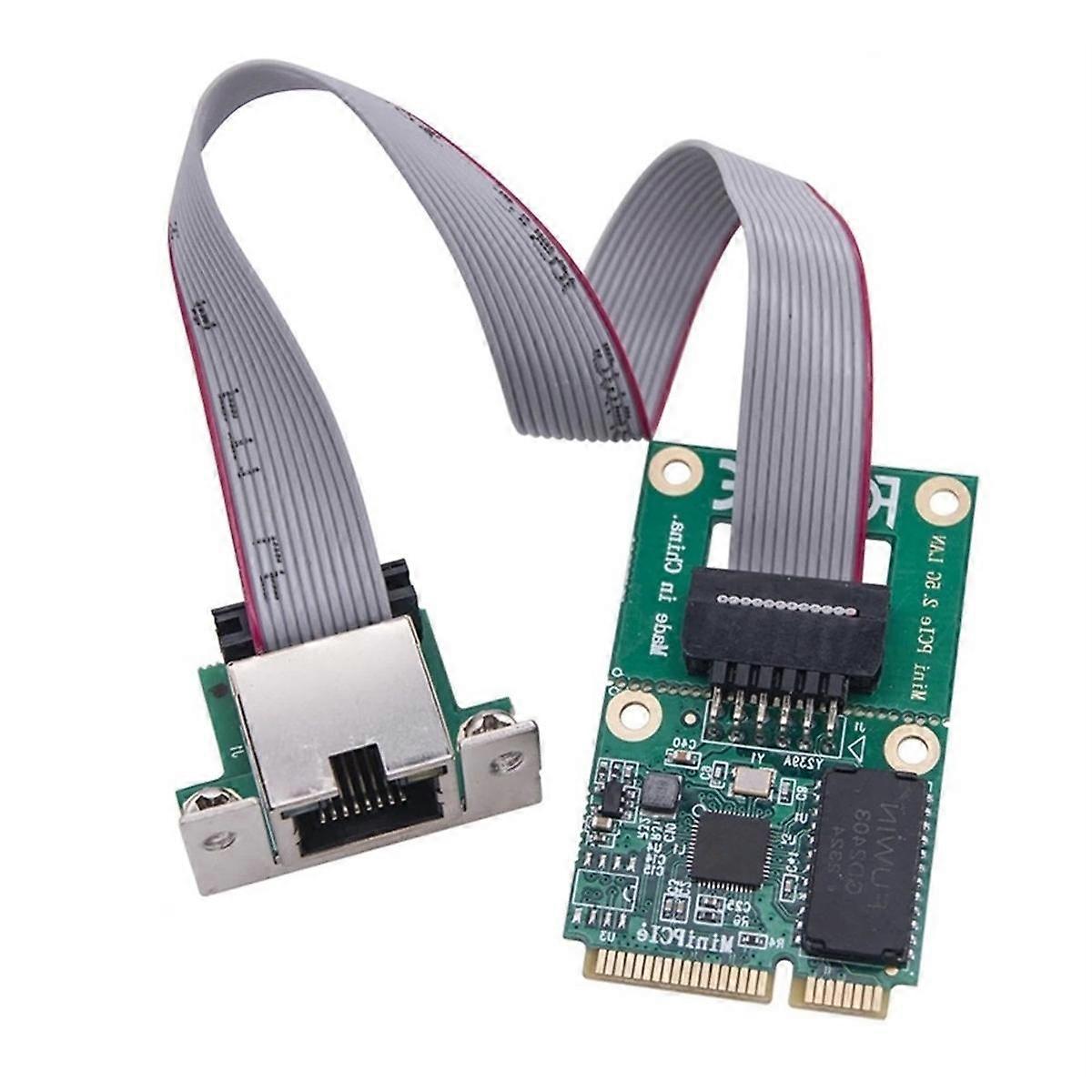 Mini PCIE Gigabit Network Card Single-Port RJ45 Ethernet Card COM Port ...