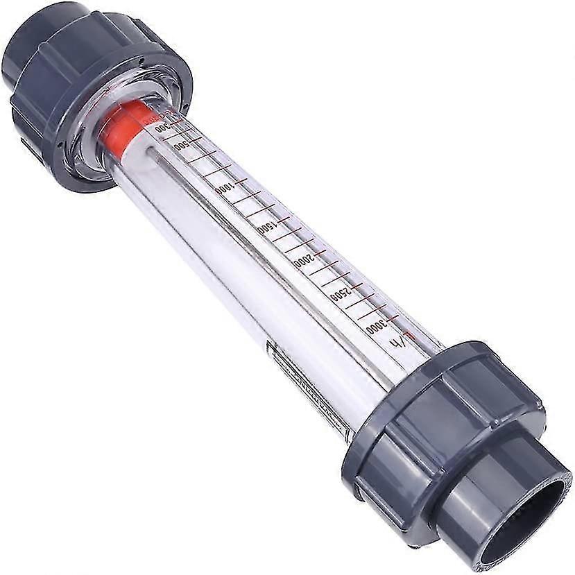 Lzs-25 Plastic Flow Meter Tube Type 300-3000l/h Water Liquid Flow Meter ...