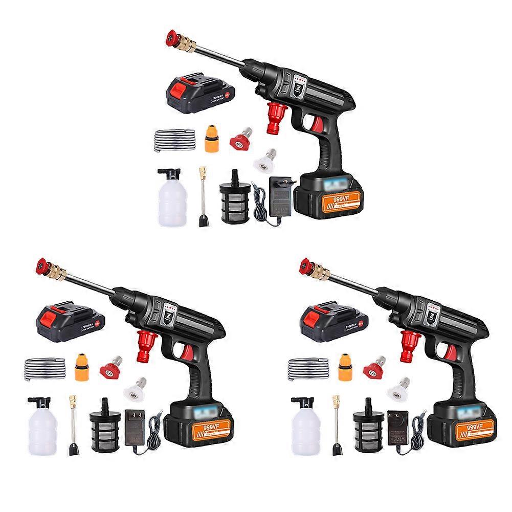 Wireless High Pressure Car Wash Machine Washer Gun Foam Generator 30 ...