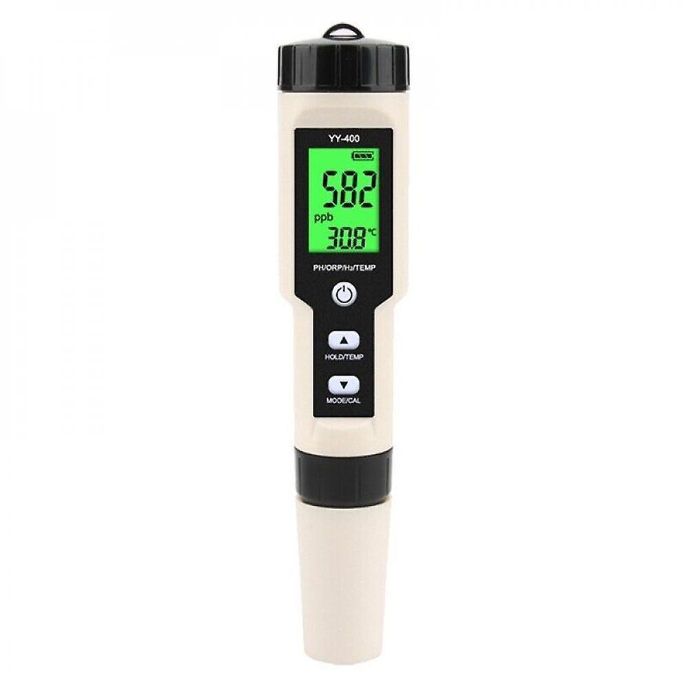Portable 4 In 1 Hydrogen-Rich Test Pen PH/ORP/TEMP Water Quality Meter ...