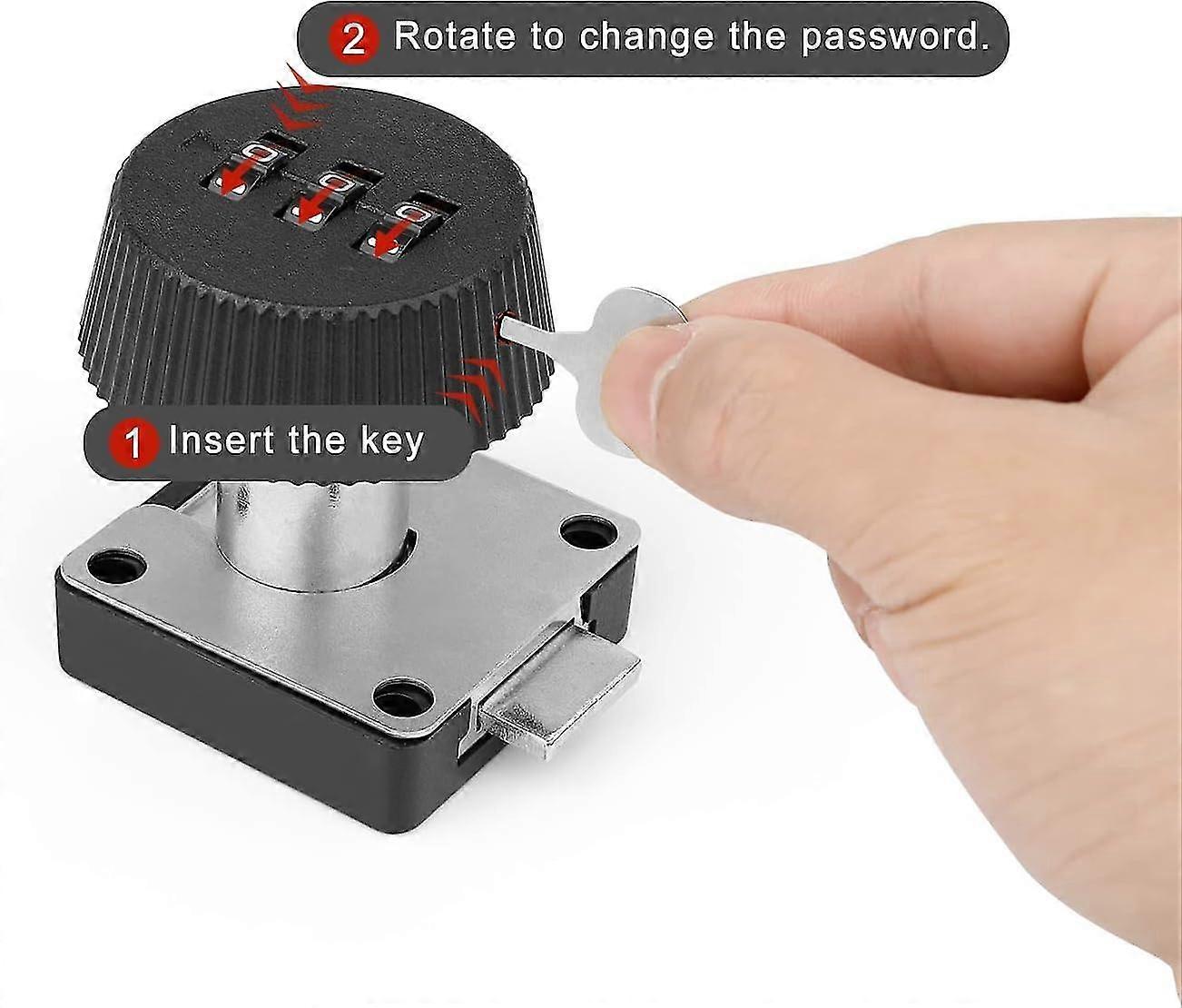 Drawer Lock, Digital Combination Lock, Keyless Locker Combination Lock ...
