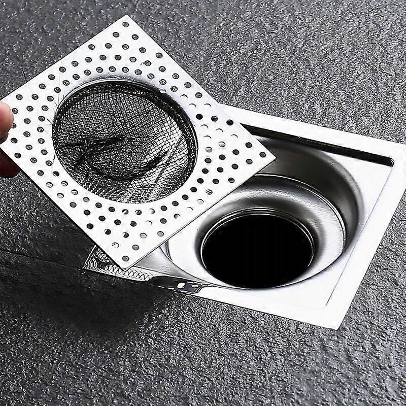 Stainless Steel Floor Drain Strainers Bathroom Anti-blocking Sewer Anti ...