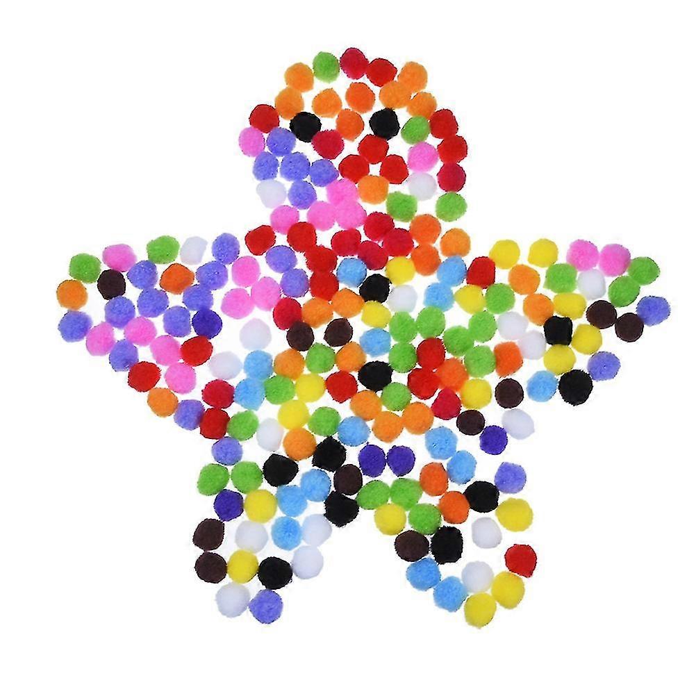 2000 Pcs Flocking Kit Wool Beads Felt Balls Flocking Plush Ball Pom Pom ...
