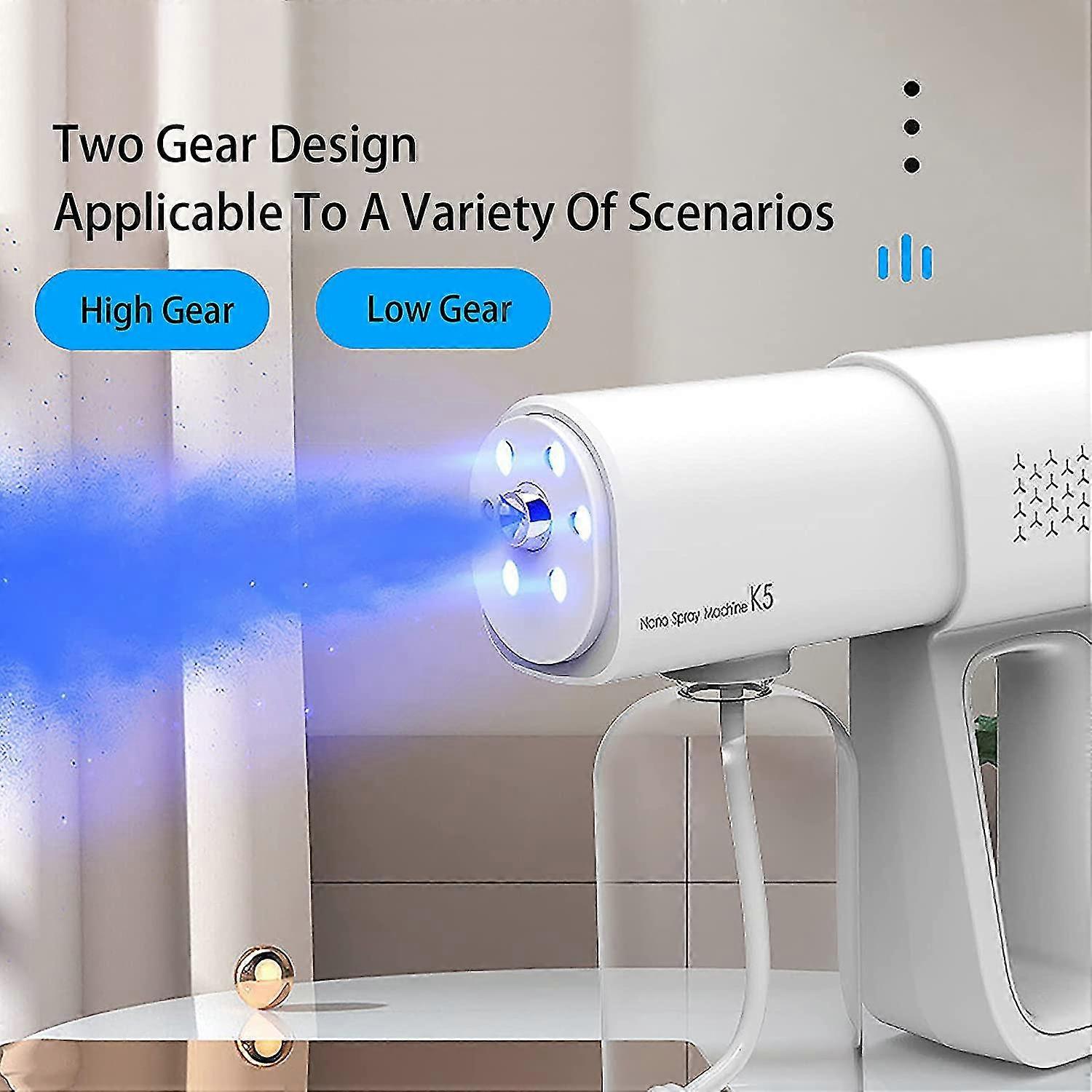 K5 Nano Spray Gun Sanitizer Sprayers Usb Rechargeable Handheld Steam Disinfection Sprayer Gun ...