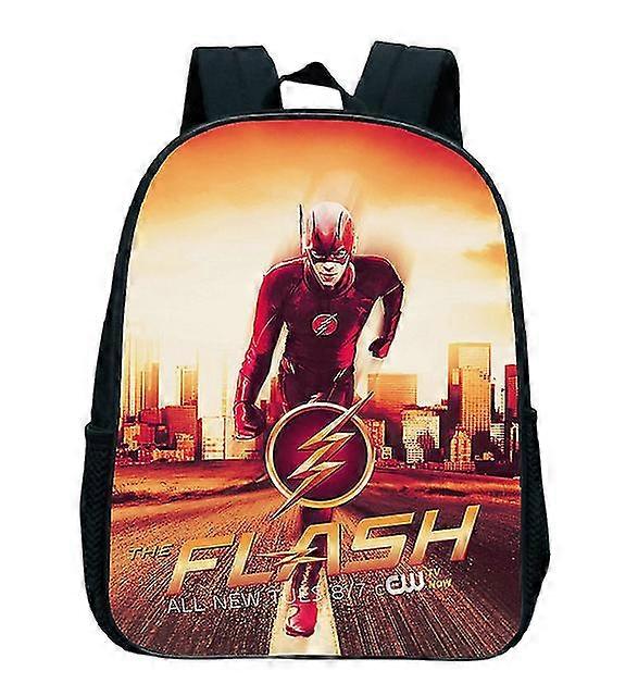The Flash Cartoon Kindergarten Backpack 12 Inch Cool Kids Boys School ...