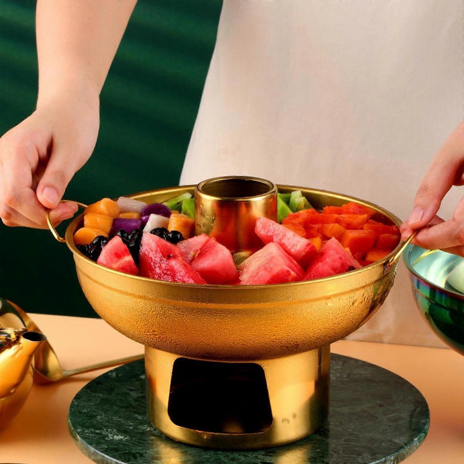 Mini Shabu Hot Pot Round Camping Cooker for Restaurant Household ...