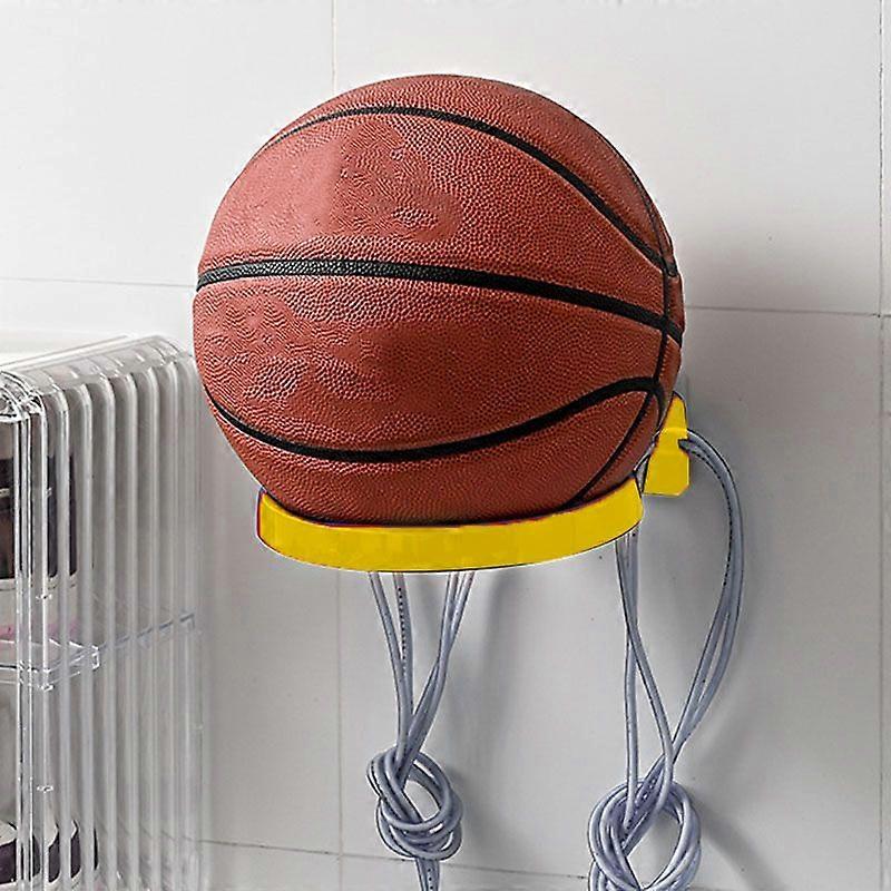 Soccer Ball Wall Mount Display Holder Plastic Football Storage Rack ...