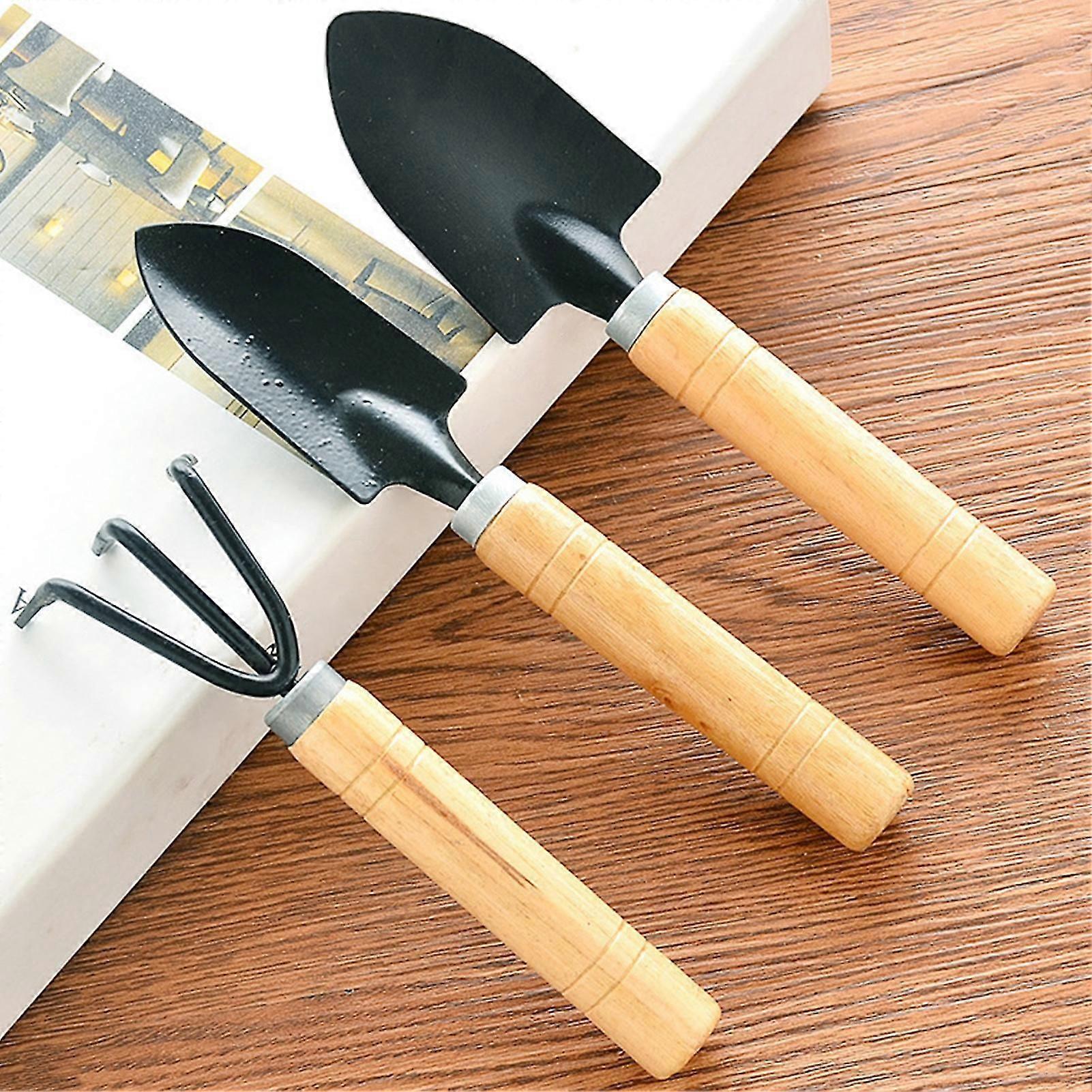 3pcs Household Garden Spade Shovel Set Non-slip Planting Hand Trowel ...