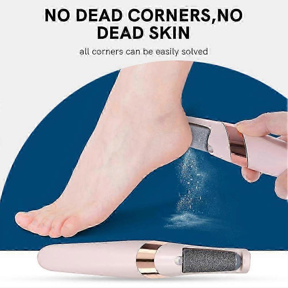 Portable USB Electric Foot Grinder File Vacuum Hard Remover Callus Skin ...