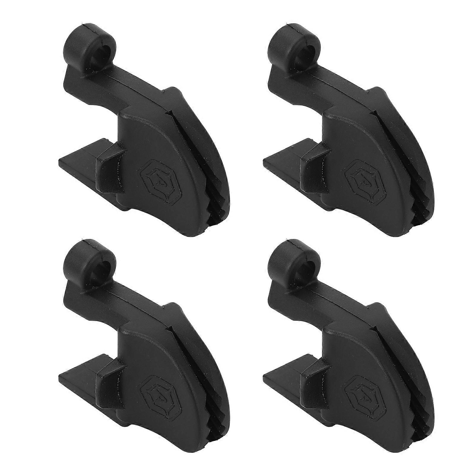 Nylon Boat Bumper Hangers 4 Pack Black for Pontoon 1in 1.25in ...