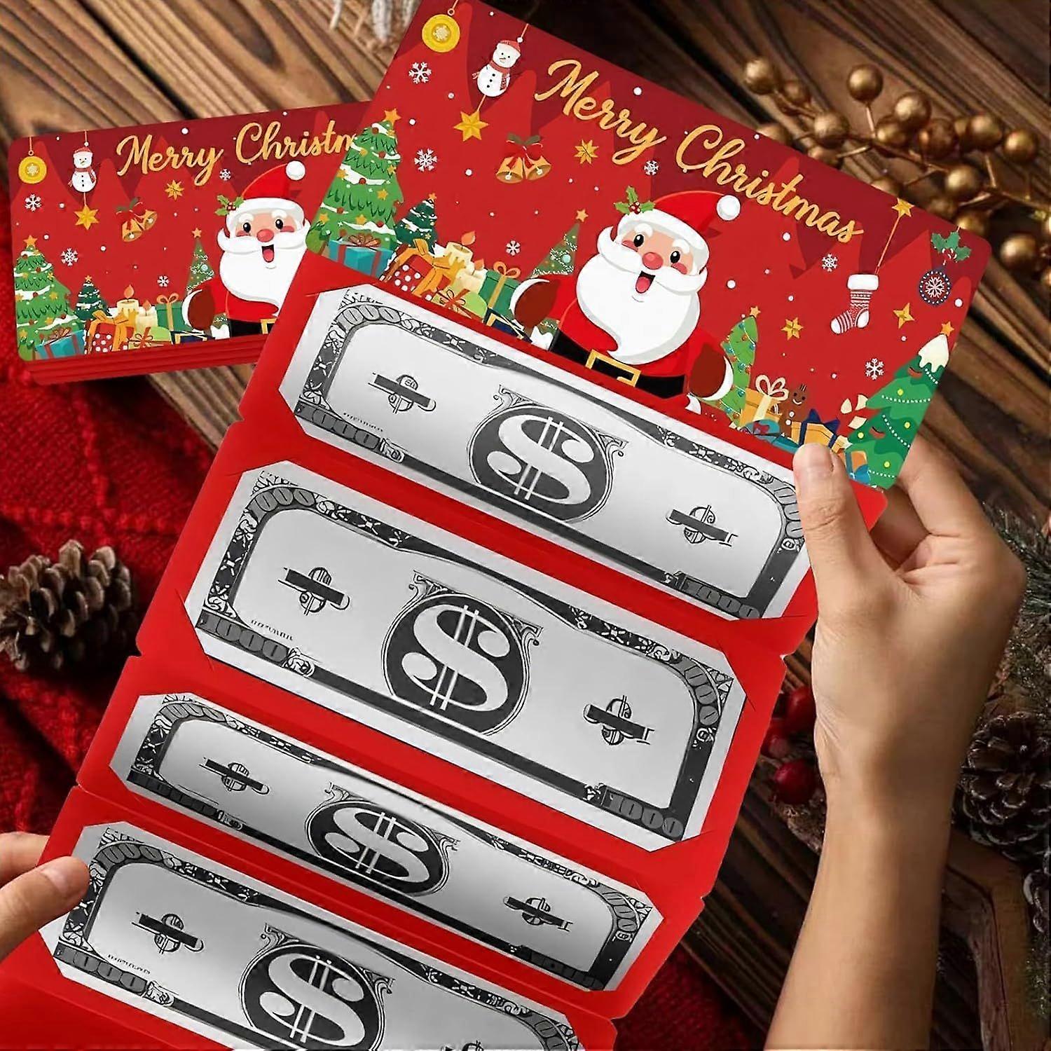 3PCS Christmas Surprise Money Holder - Christmas Money or Gift Card ...
