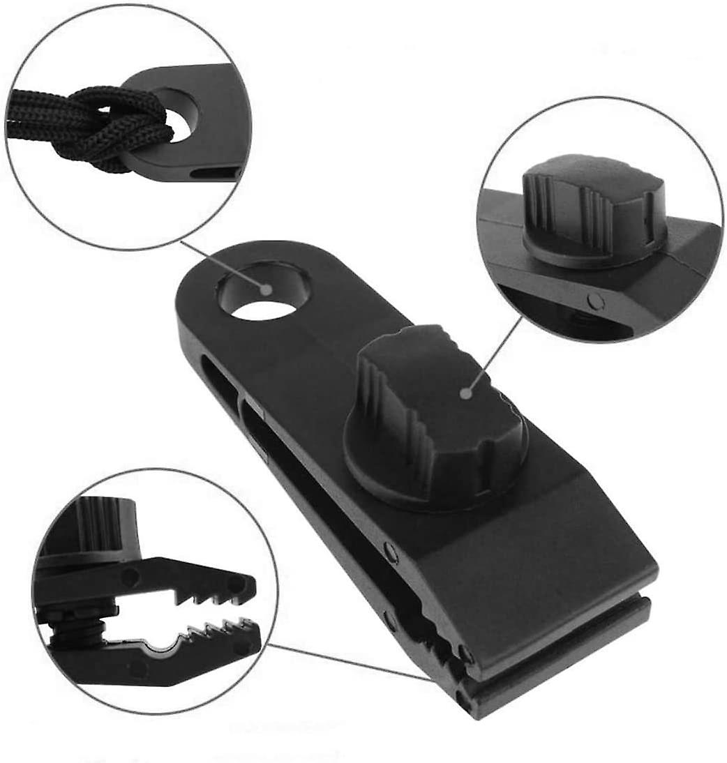 20 Sets Tarp Clip Kits, Heavy Duty Locking Clip, Tent Clip With ...
