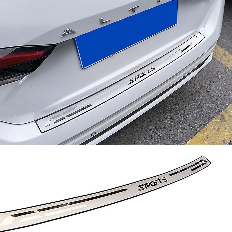 Stainless Steel Rear Trunk Bumper For Nissan Altima Car Accessories ...