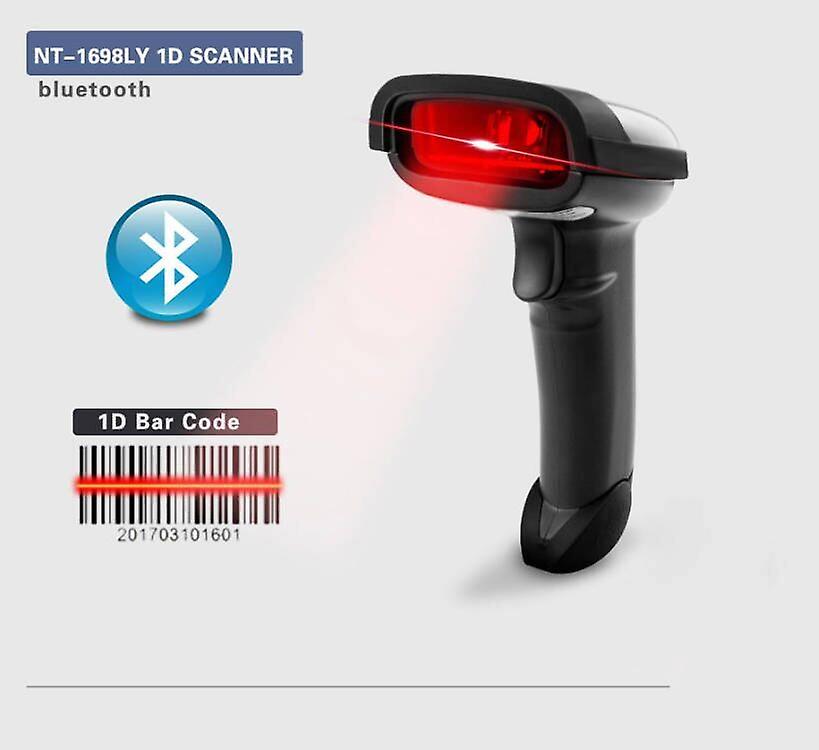 Nt-1228bl Qr Scanner 1d/2d Barcode Reader Support Bluetooth 2.4g ...
