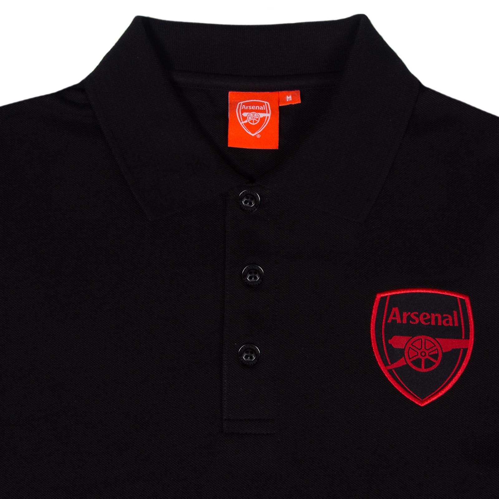 Arsenal FC Mens Polo Shirt Crest OFFICIAL Football Gift | Fruugo US