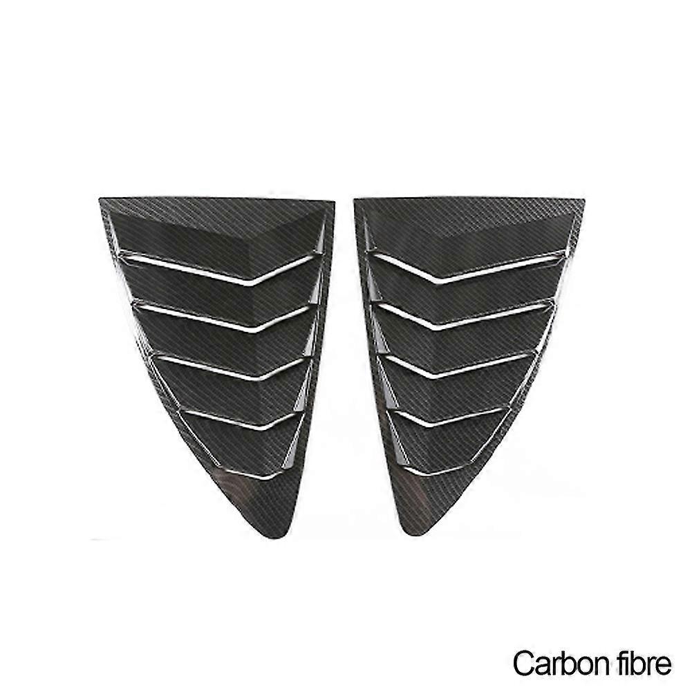 2 Pcs/set Rear Quarter Window Louvers Spoiler Panel For Scion Frs For ...