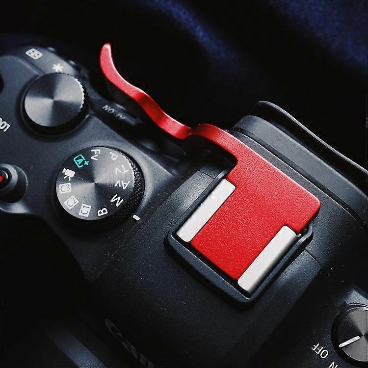 Metal Thumb Rest, Thumb Grip with Leather Sticker, Hot Shoe Cover for ...